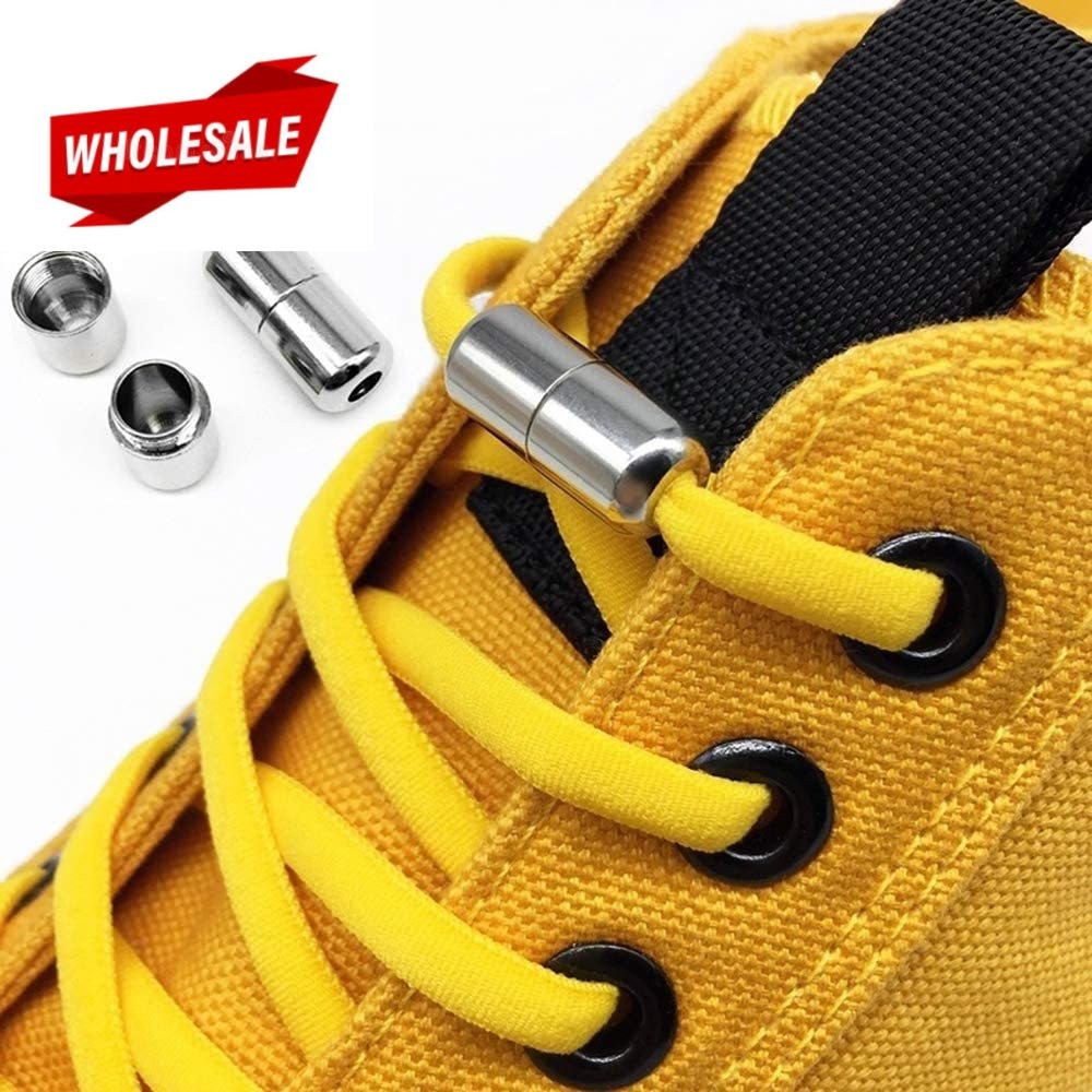 (BC) 1 Pair Metal Shoelaces Lock / Creative Shoelace Buckle Lock / No ...