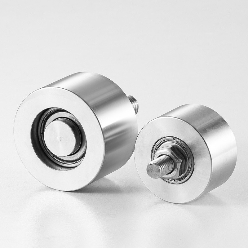 304Stainless Steel Flat Bearing Pulley Positioning Guide Side Wheel ...