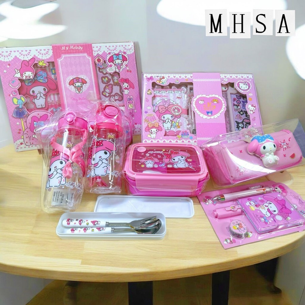SANRIO MELODY KIDS GIFT SET MELODY Stationery, MELODY Lunch Box ...