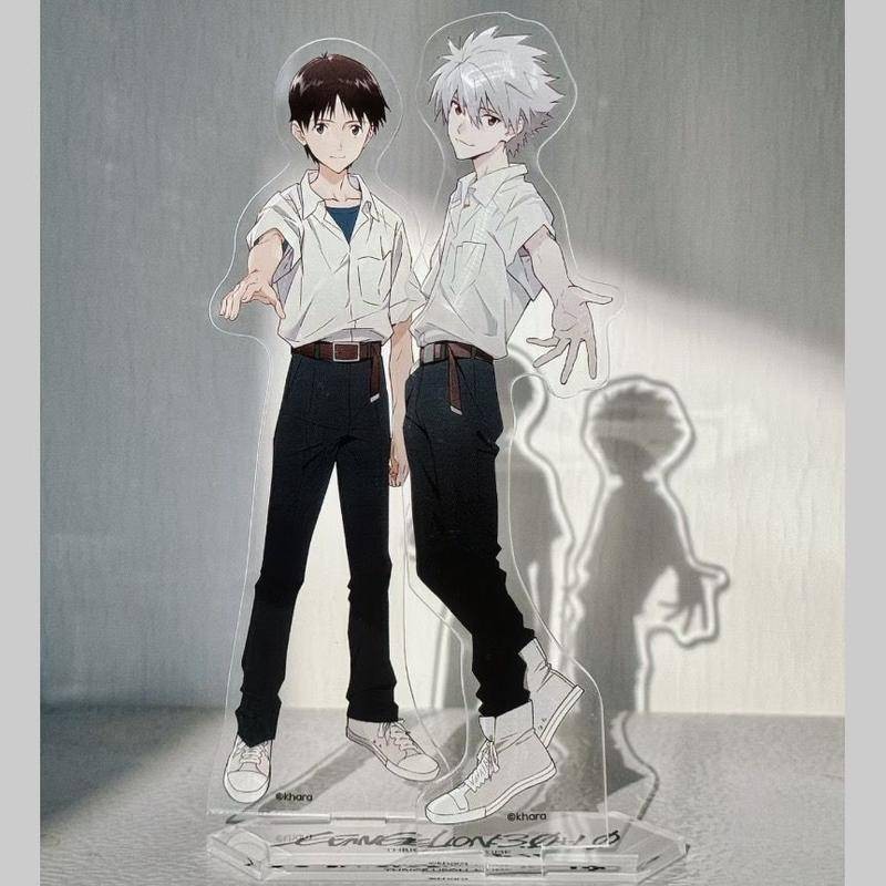 Neon Genesis Evangelion Acrylic Standee - Rei Ayanami, Asuka, Shinji ...