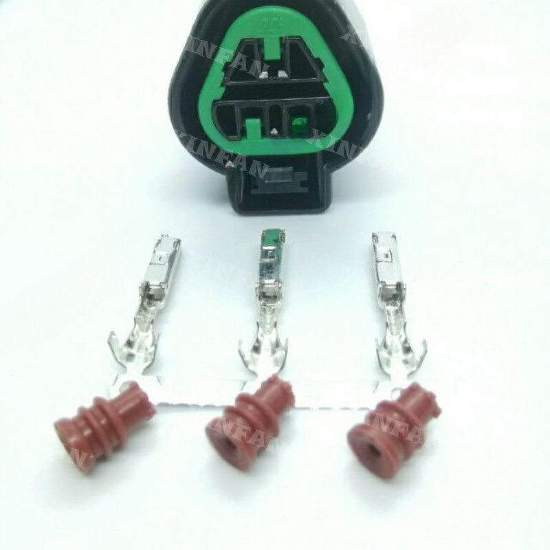 Waja 1.6 MMC Crank Shaft Sensor 3 Pin Female Socket Connector | Shopee ...