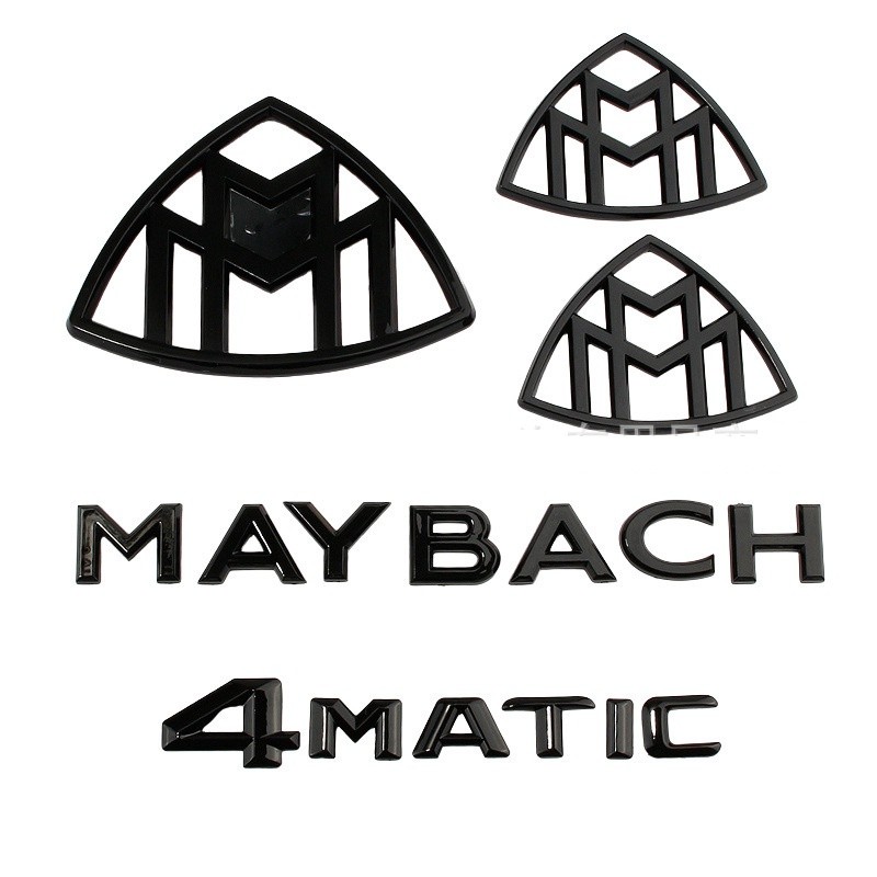 Suitable for Maybach Maybach S450 S560 S680 Car Logo Tail Logo Side ...