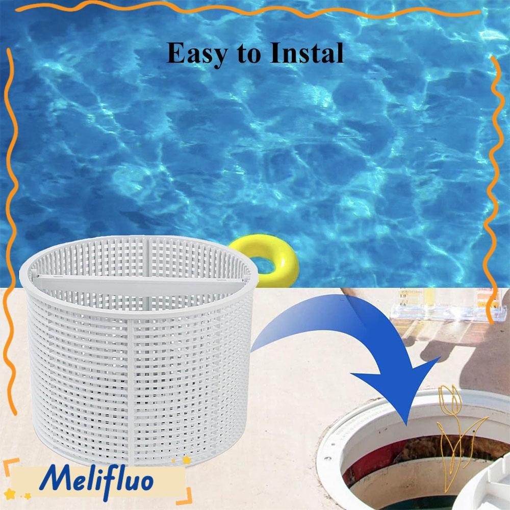 MELIFLUO Pool Skimmer Basket Replacement, Inground Pool Above Ground ...