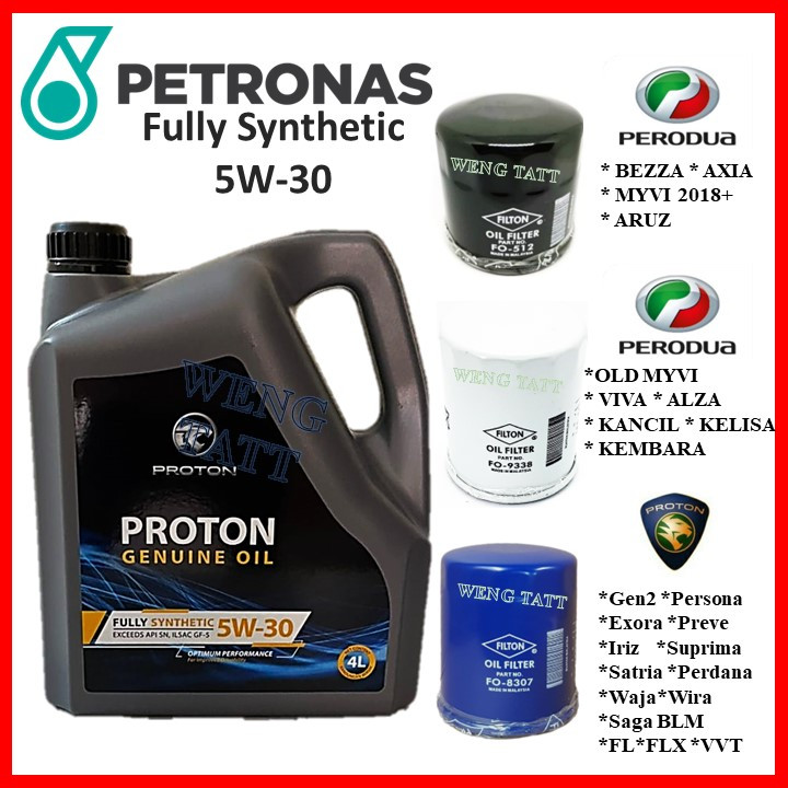 Petronas Syntium 3000 SE 5w30 4L Fully Synthetic Engine Oil SN 4L ...