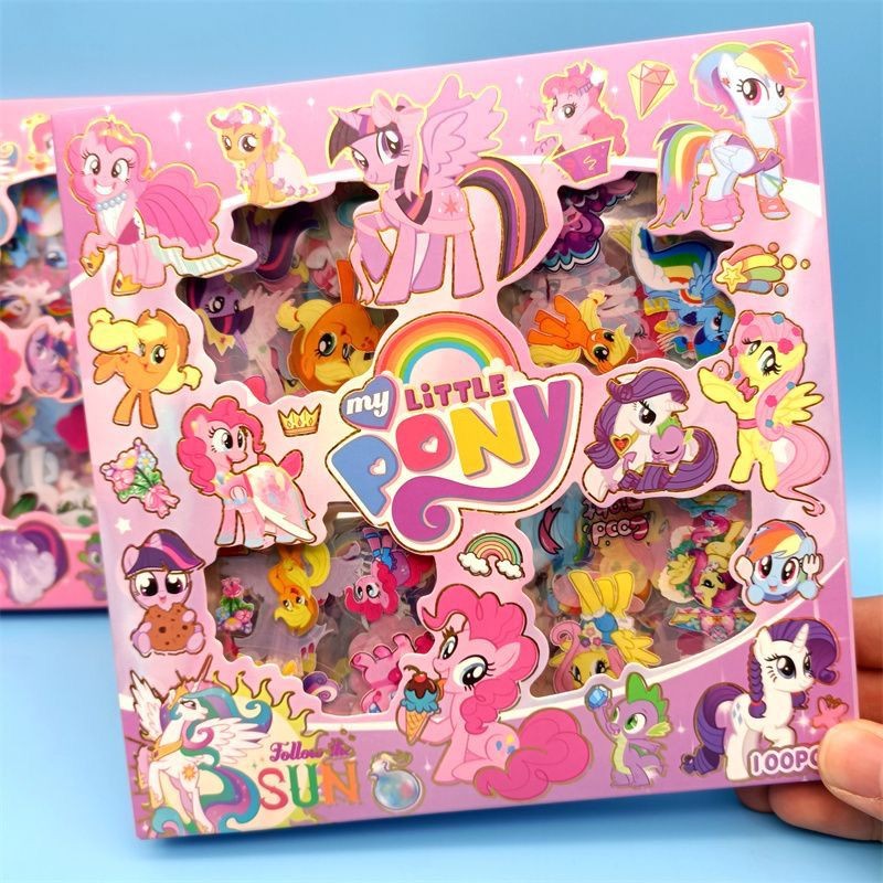 My Little Pony Handbook Sticker Gift Box Children Girls Stickers ...
