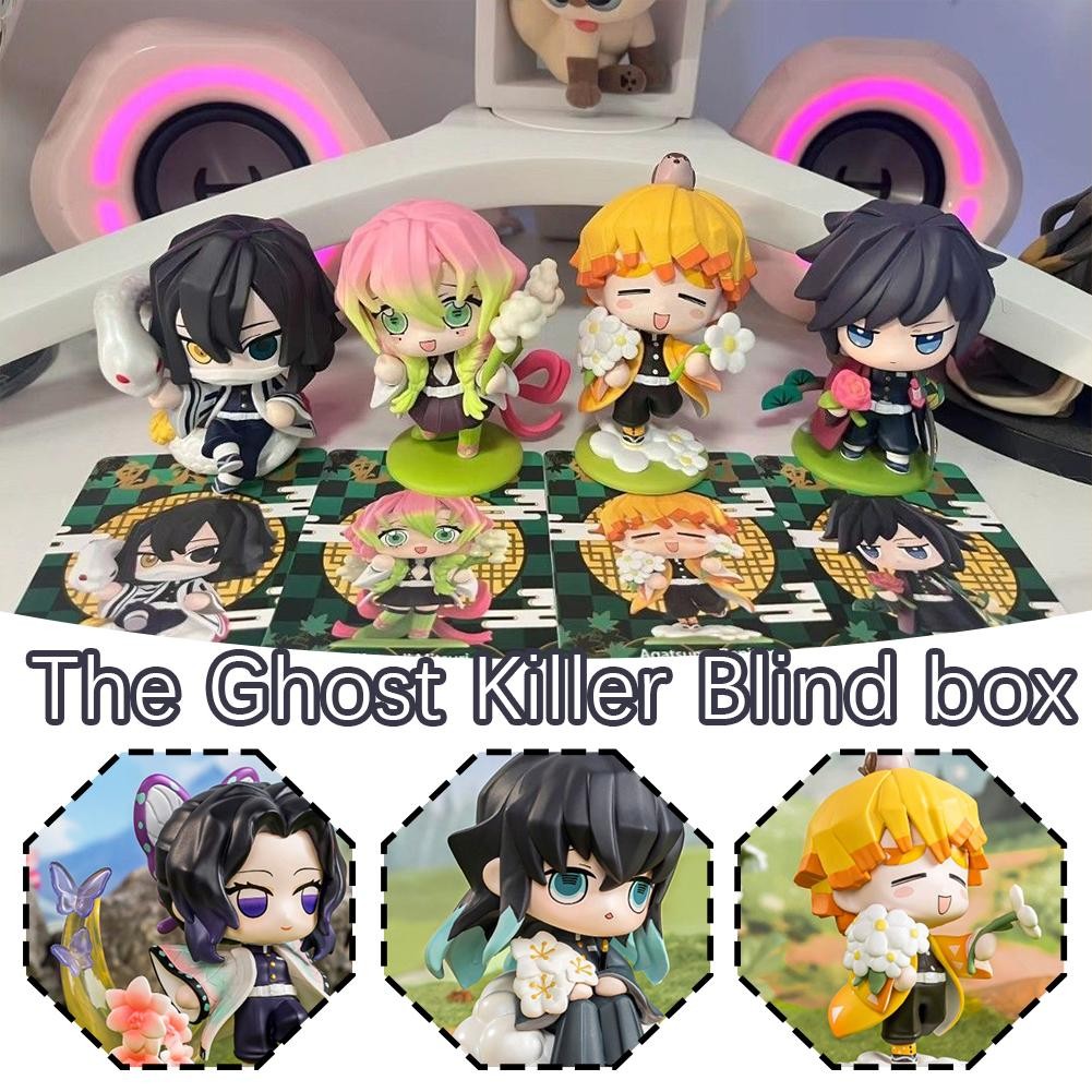 Demon Slayer Blind Box Birth Flower Series Anjiro Nezuko Inosuke ...