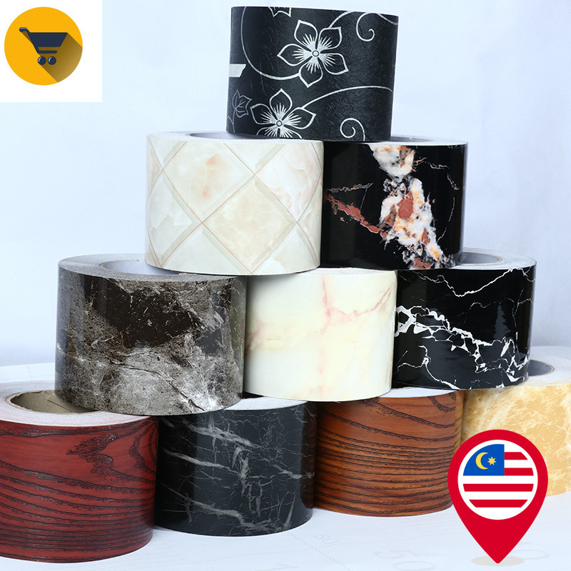 MK2 5M Self-Adhesive Baseboard / Waistline Border Rustic Tile Wall ...
