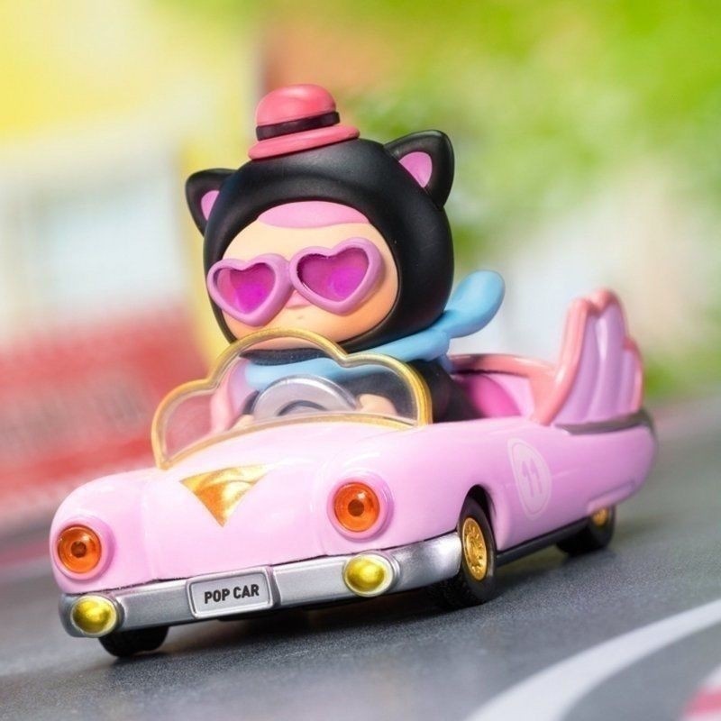 Official POPMART Super Track Series Collection Car Model Car Creative ...