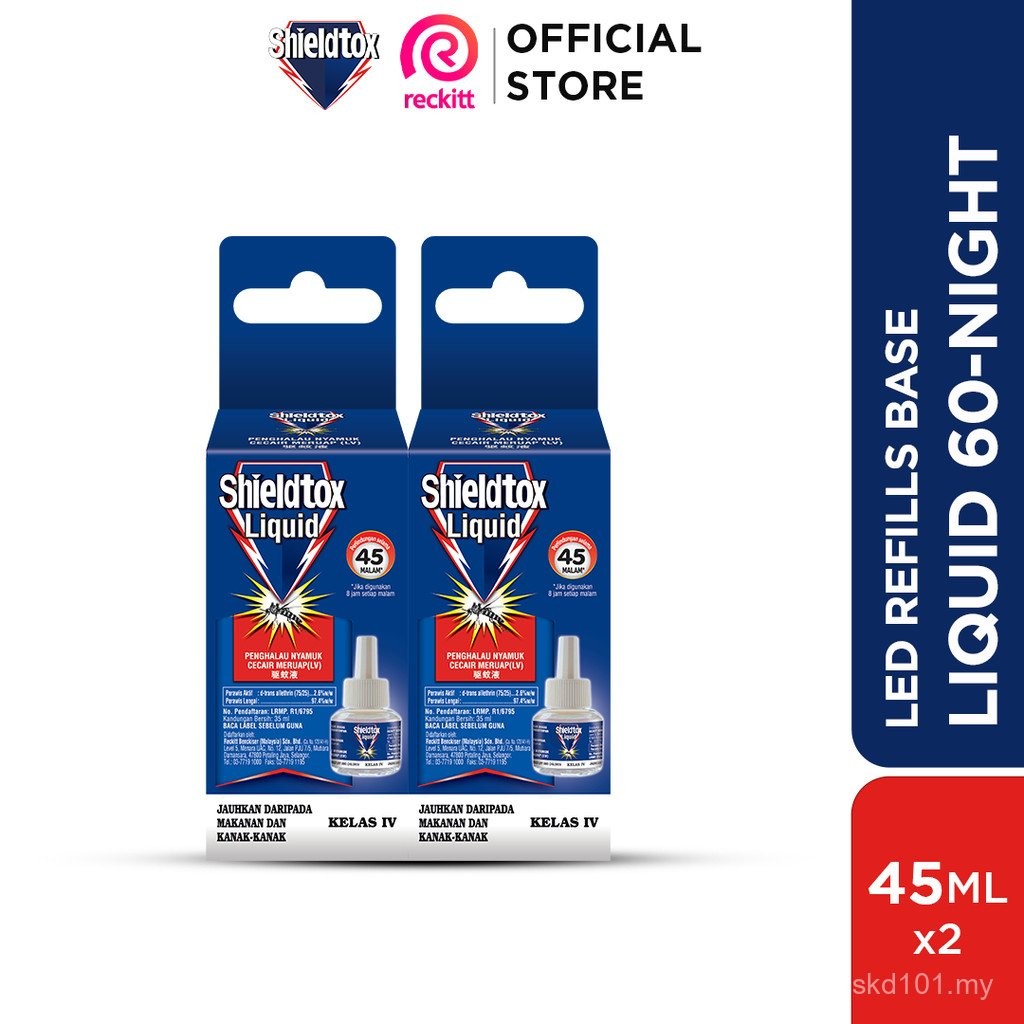 Shieldtox Liquid Refill 60 Nights x 2units (Value Pack) | Shopee Malaysia