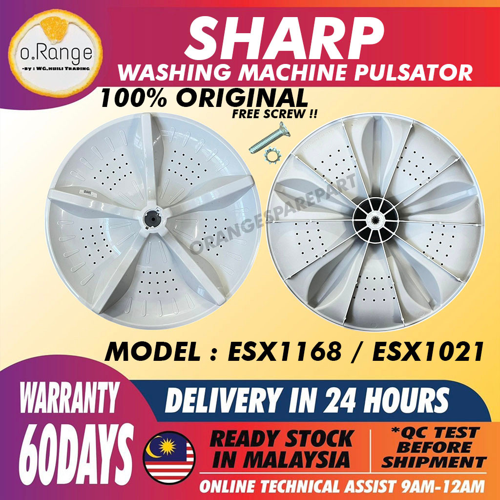 (100%ORIGINAL) ESX1168 ESX1021 SHARP WASHING MACHINE PULSATOR / SHARP ...