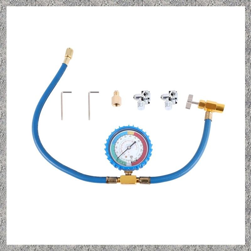 R134A Refrigerator Freon Recharge Hose Kit, R134A AC Refrigerant ...