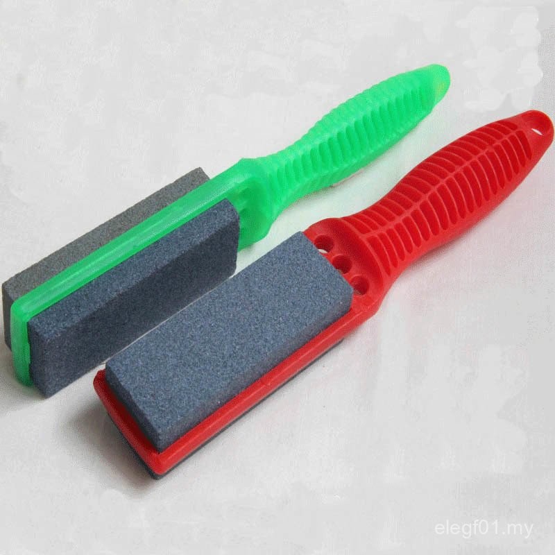 [Pengisaran Kasar + Pengisaran Halus] Batu Asah Pisau Isi Rumah ...