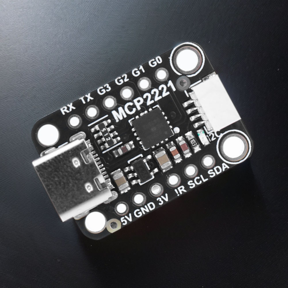 MCP2221A MCP2221A Breakout ADC I2C USB To GPIO Adapter USB To GPIO ...