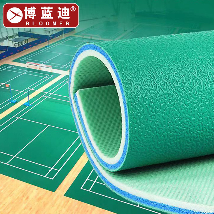 Badminton Court Rubber Mat Indoor Outdoor pvc Floor Pickle Ball ...