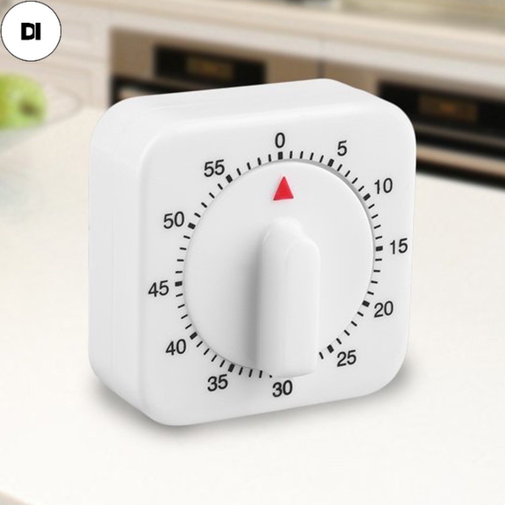 DI Kitchen Timer 60 Minutes Count Square Cooking Up Alarm Sleep ...