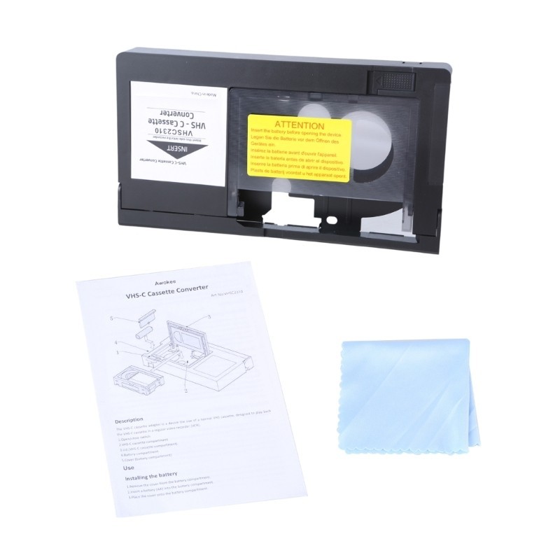 moon3 Preserve Your Videos Quality VHS C to VHS Cassette Converters VHS ...