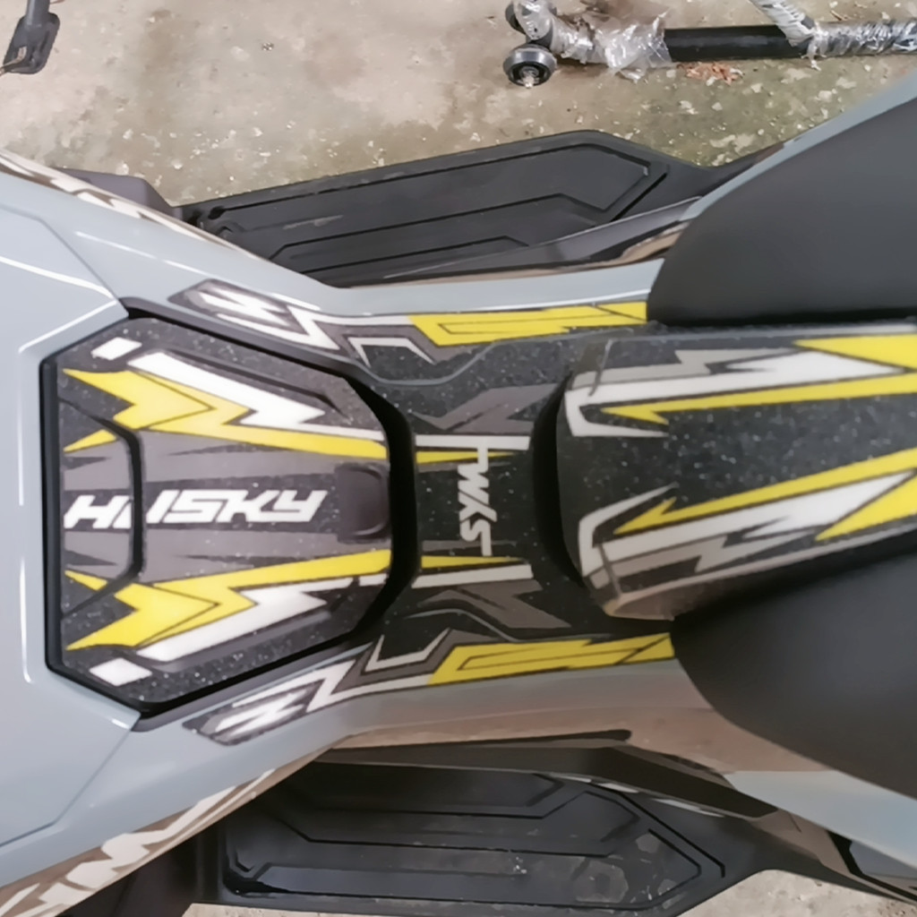 SYM Husky 150 Fuel Tank Armor Sticker Decal Anti Scratches Anti ...