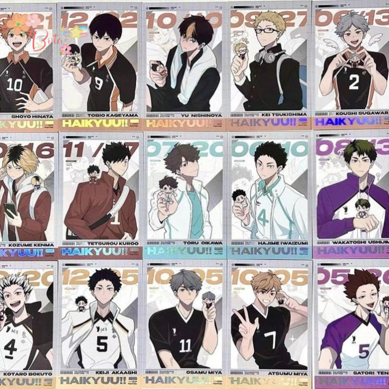 [Bota Shop] Haikyuu!! Postcard 10cm Photocard Anime Card Hyuga Shoyo ...