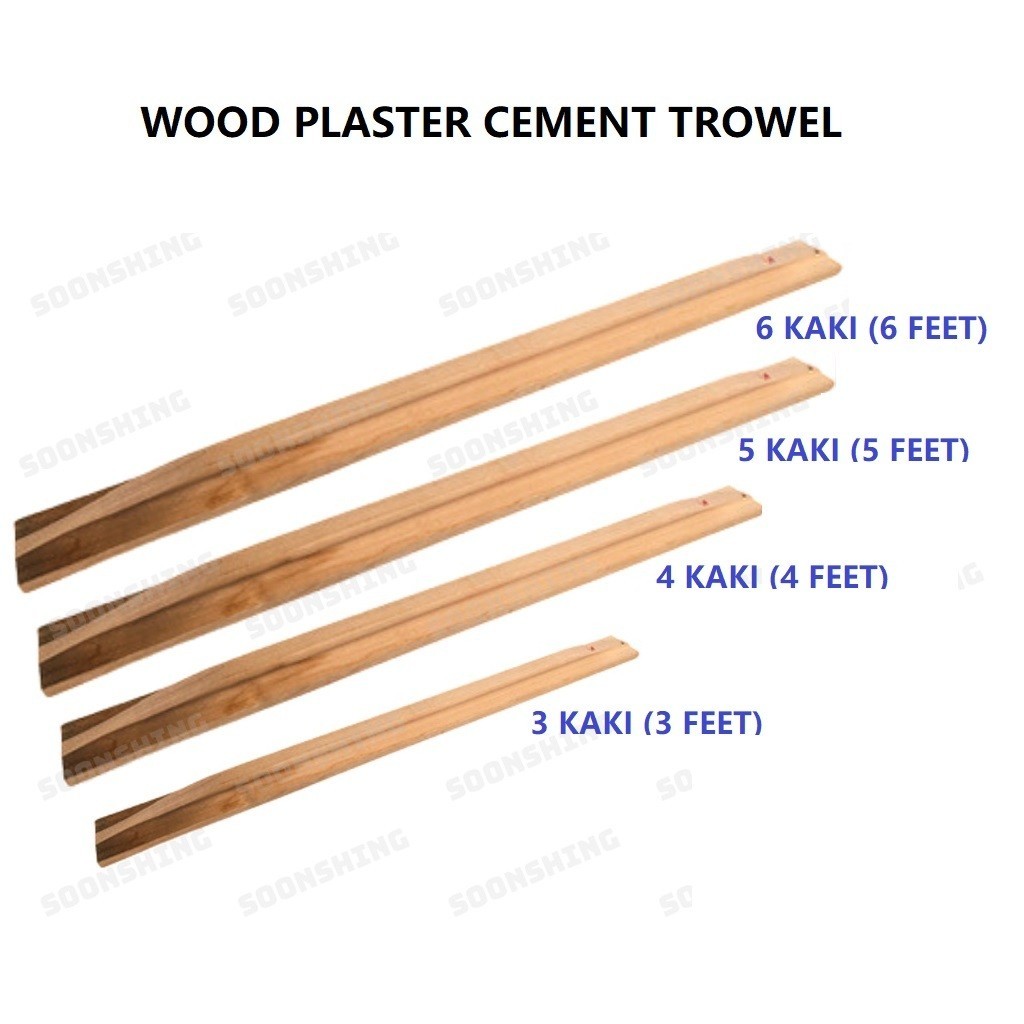 Wood Plaster Cement Trowel / Kayu Panjang Simen | Shopee Malaysia