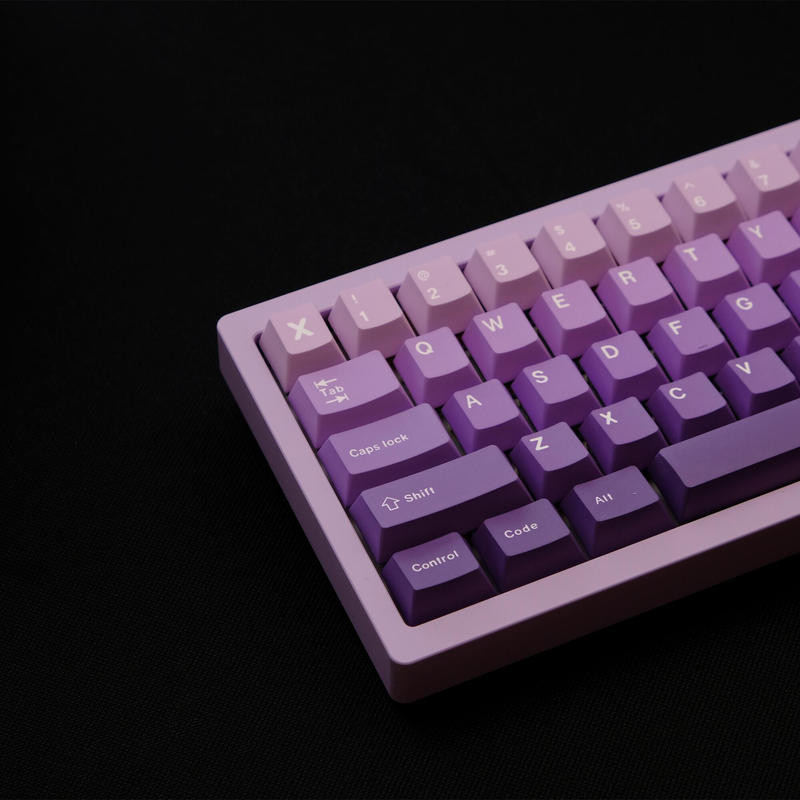 Lavender PBT Dye-Sub Cherry Custom Keycap Set for Mechanical Keyboard ...