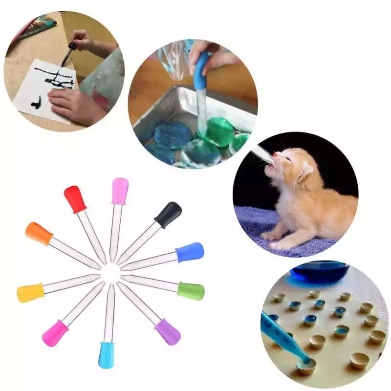 Happy Seller!! Educational Toys Pipette Colorful 5ml | Shopee Malaysia