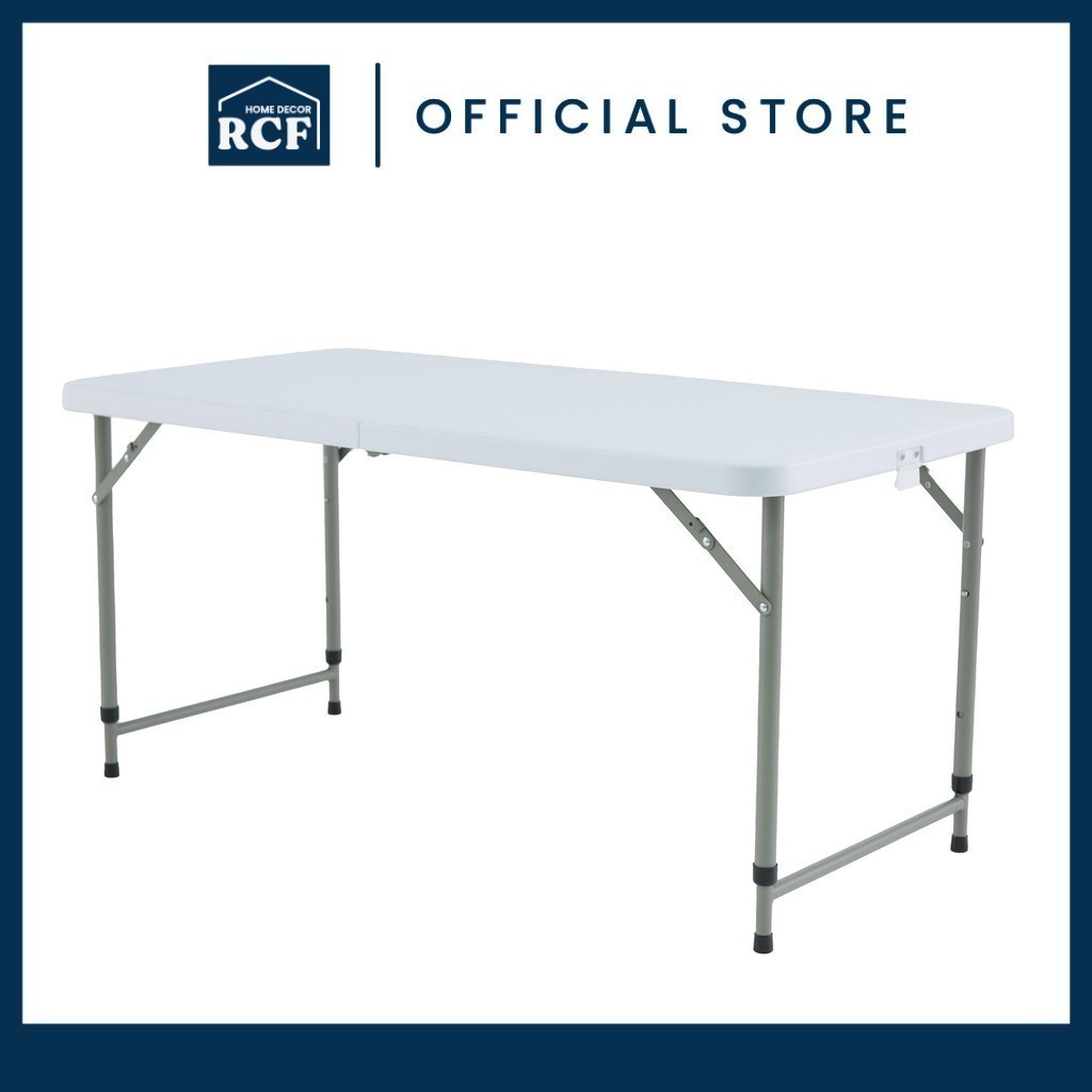RCF HOME DECOR Banquet Table 4ft Meja Plastik Lipat Banquet Folding ...