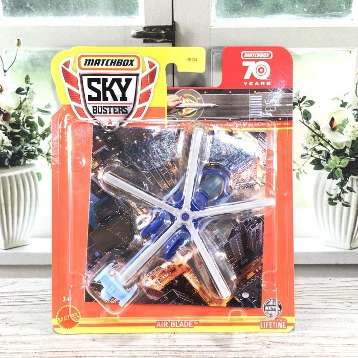 Matchbox SKY BUSTERS AIR BLADE Helicopter Plane DIECAST MBX | Shopee ...