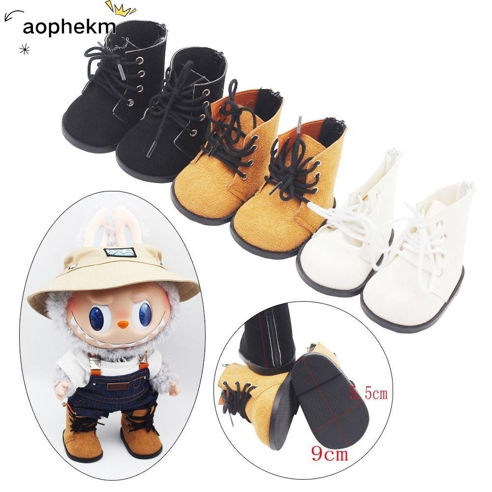 AOPHEKM 38cm Labubu Doll Doll Shoes, Labubu Time To Chill Filled 9x5 ...