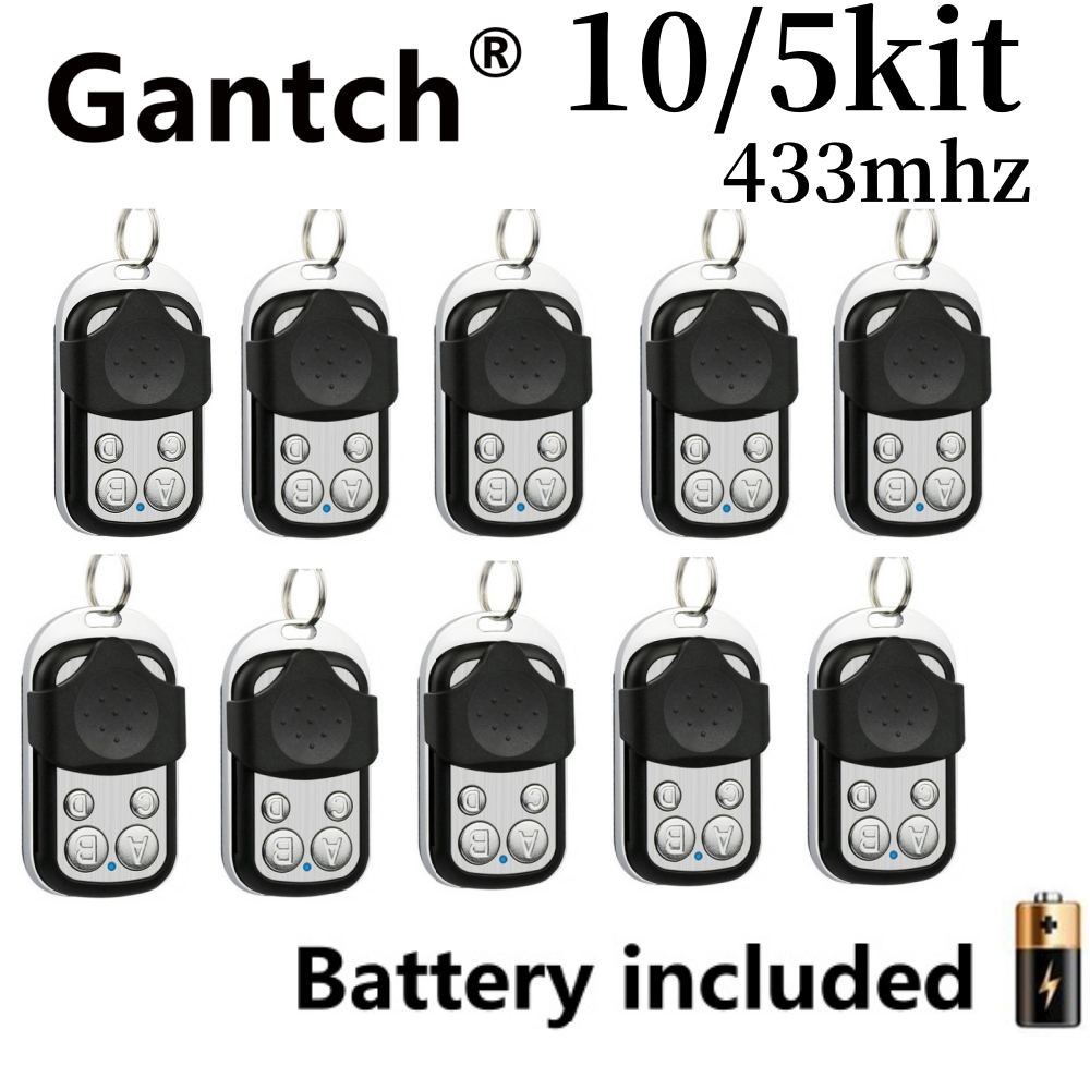 433Mhz Wireless Remote Control Auto Gate Remote Control 4 Channel ...