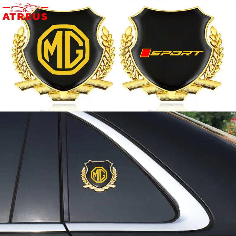 MG Car Decoration Stickers Appearance 3D Stereo Car Sticker Side Body ...