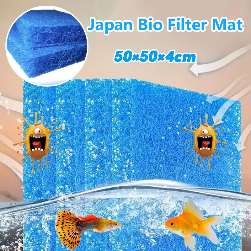 Aquarium Japan Bio Filter Wool Mat Sponge Color Mix Filter Sponge High ...