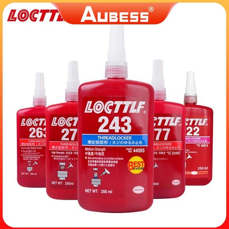 Locttlf Thread Locker Glue 50ml 243/222/242/272/262/277/290/243/263/271 ...