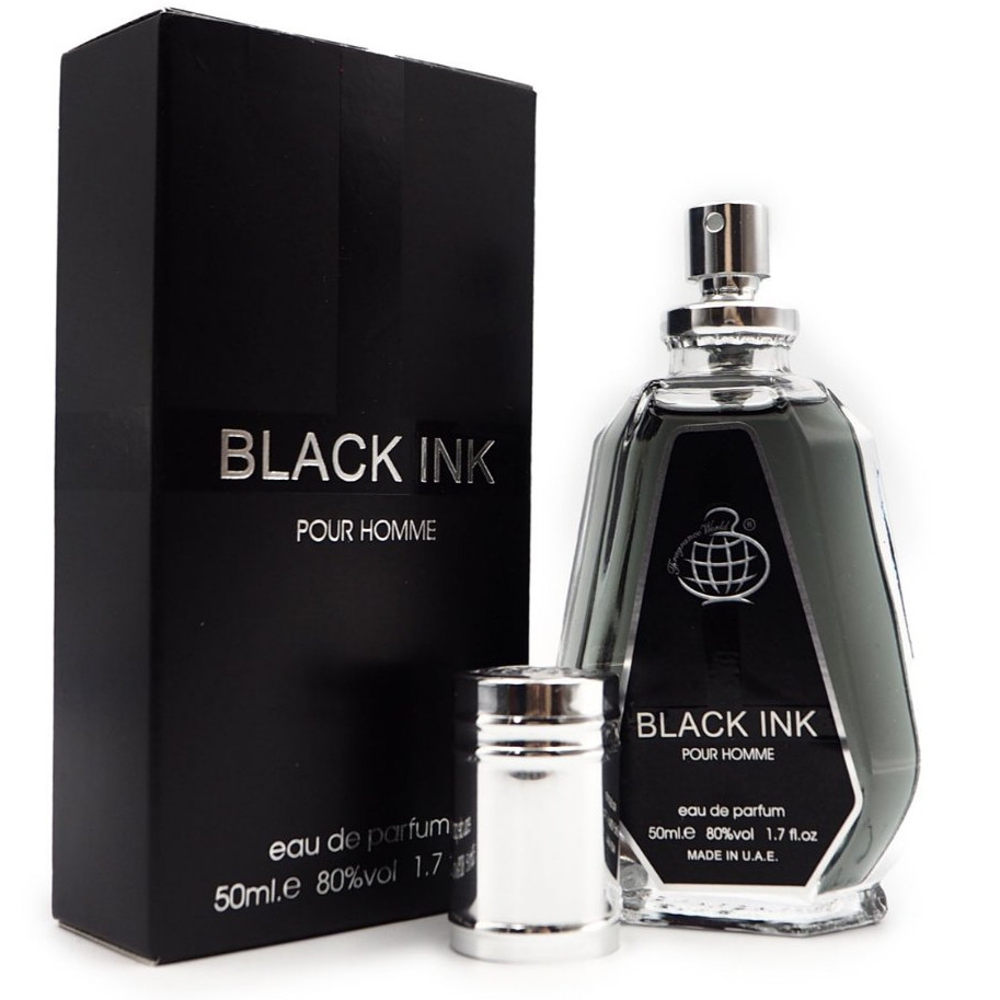 BLACK INK POUR HOMME PERFUME BY Fragrance World , 50ML EDP For Men ...