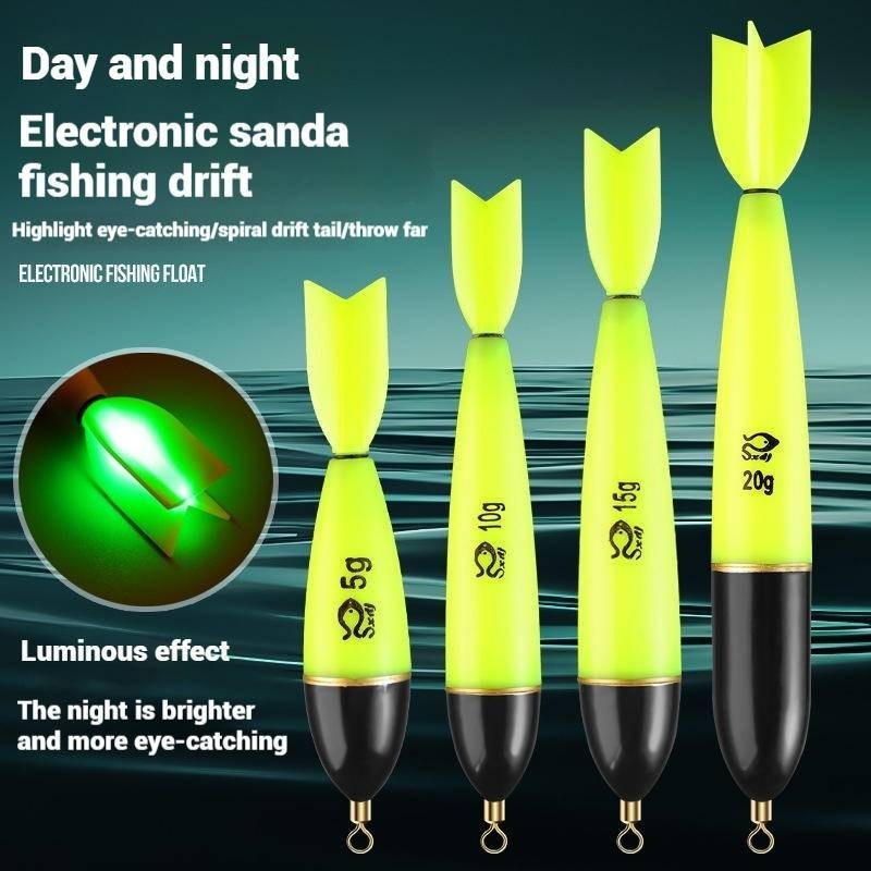 Far throw rock fishing float, luminous float, sliding float, rocket ...