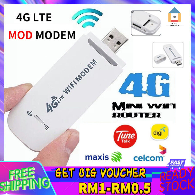4G Modem Router Unlocked Bypass Unlimited Hotspot Portable WIFI Router ...