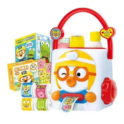 Pororo band-aid sticker play, mixed colors, 1 piece | Shopee Malaysia