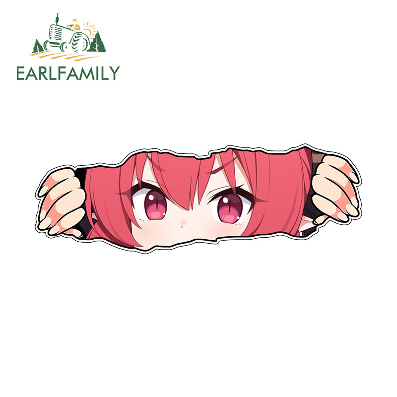 EARLFAMILY 13cm x 4.4cm Blue Archive Akashi Junko Car Stickers Anime ...
