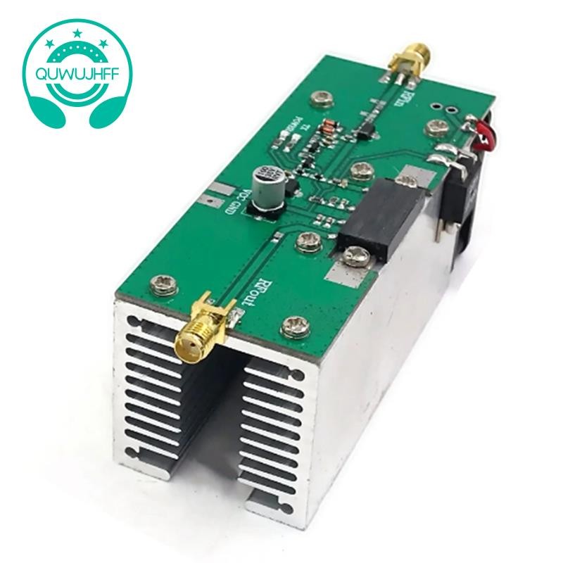 NEW Upgrade 13W RF Power Amplifier 433MHz (335-480MHz) Radio Frequency ...