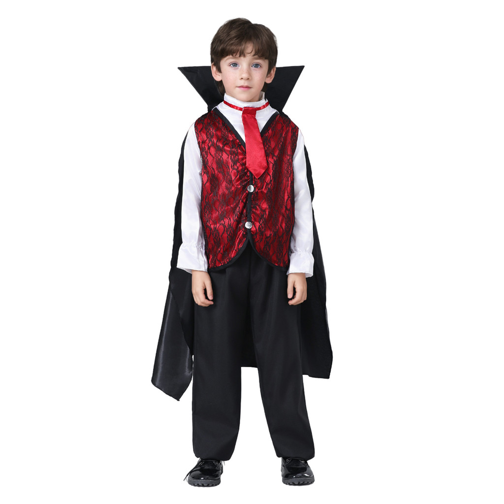 New Halloween Vampire Children Knight cosplay Costume Carnival Party ...