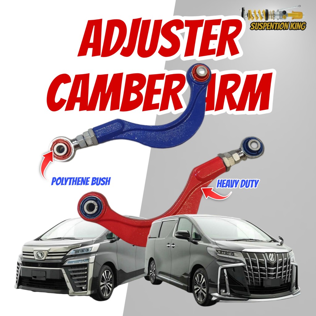 🚨MARS🚨 TOYOTA ALPHARD VELLFIRE AGH30 AGH35 GGH30 GGH35 REAR ADJUSTABLE ...