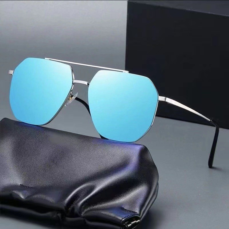 Borderless HD Nylon Men's Sunglasses New Popular UV resistant Lens Same ...