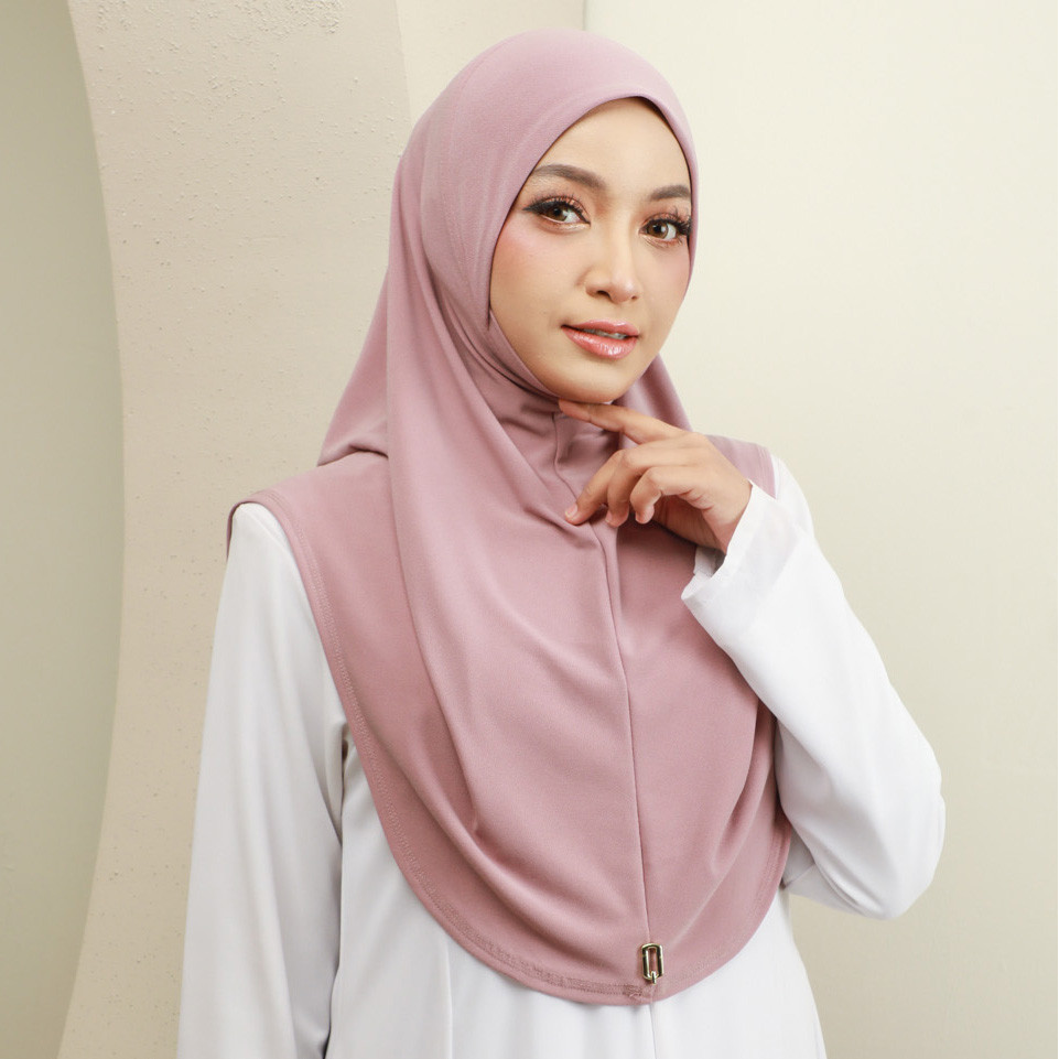 MAZNEE PLAIN - MZ16 (PINK BELACAN) | Shopee Malaysia
