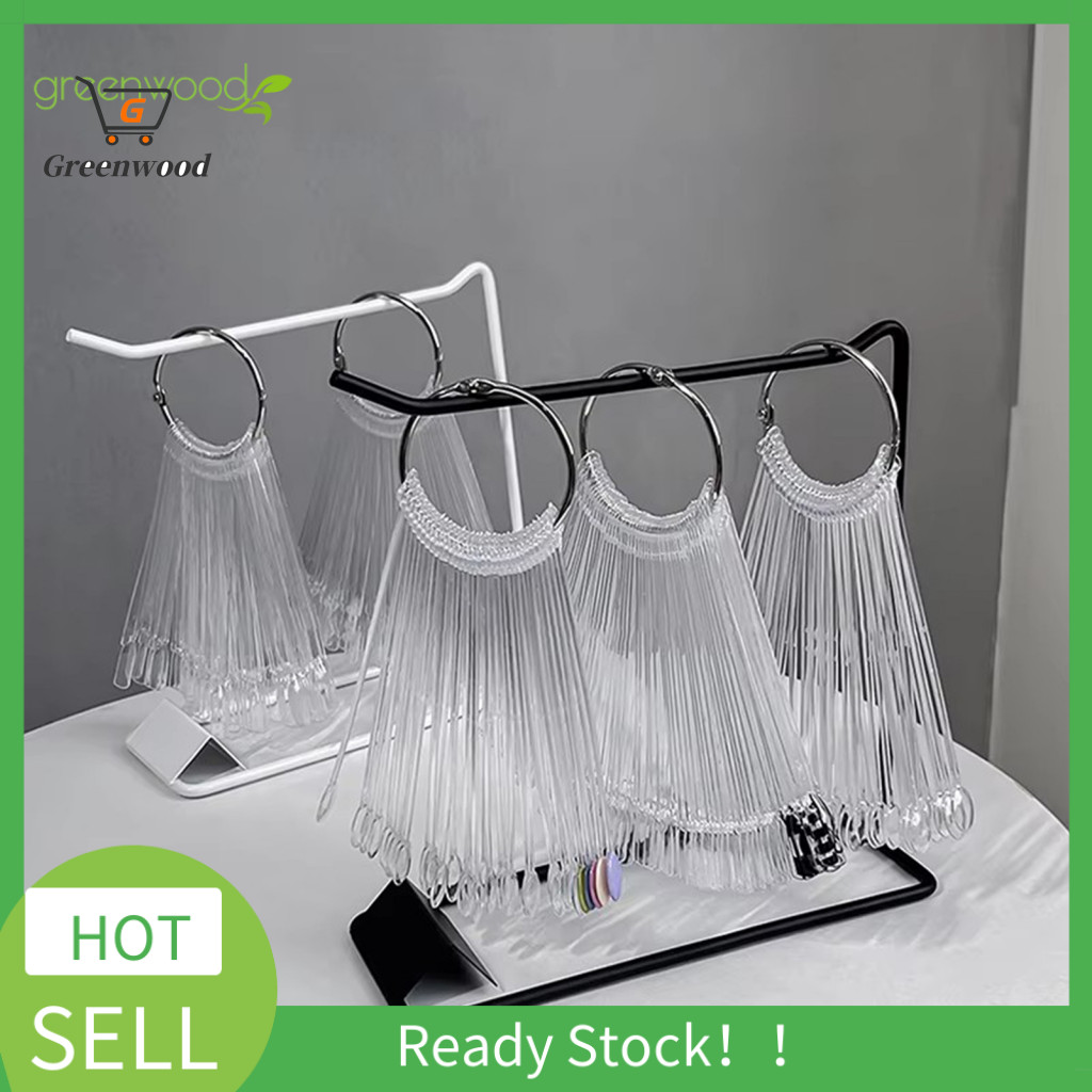GRE Nail Color Display Stand Nail Art Display Rack Oval Square Nail ...