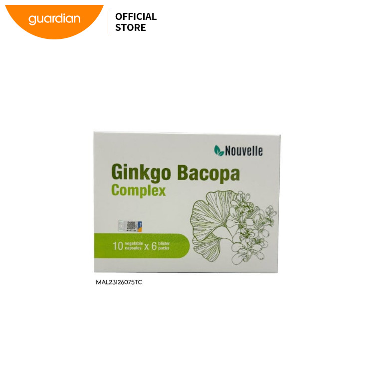 Nouvelle Ginkgo Bacopa Complex 60S | Shopee Malaysia