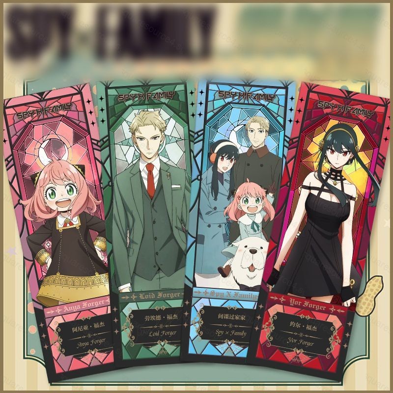 8U SPY FAMILY Twilight Anya Forger Yor Forger Reverse laser card Laser ...