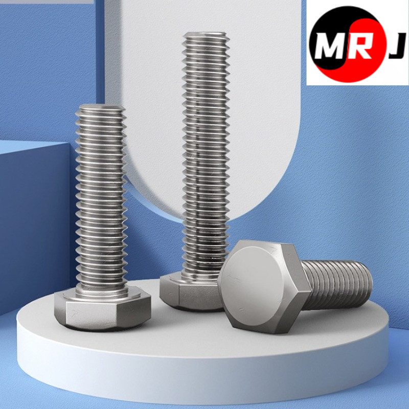 [MRJ] 304 Stainless Steel Reverse Thread External Hexagon Screw Left Screw Reverse Thread ...