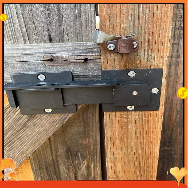 Flip Gate Latch Lock, Adjustable Flip Gate Latch Lock with 3 Padlock ...
