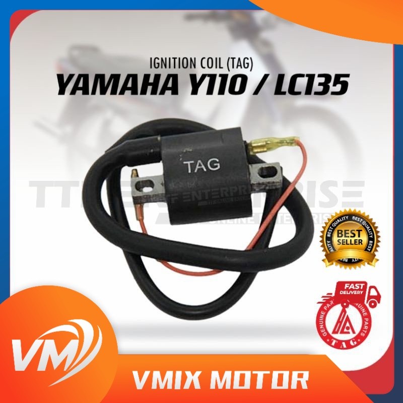 YAMAHA Y110 / LC135 / Y125Z / TZM IGNITION COIL BODY COIL PLUG COIL ...