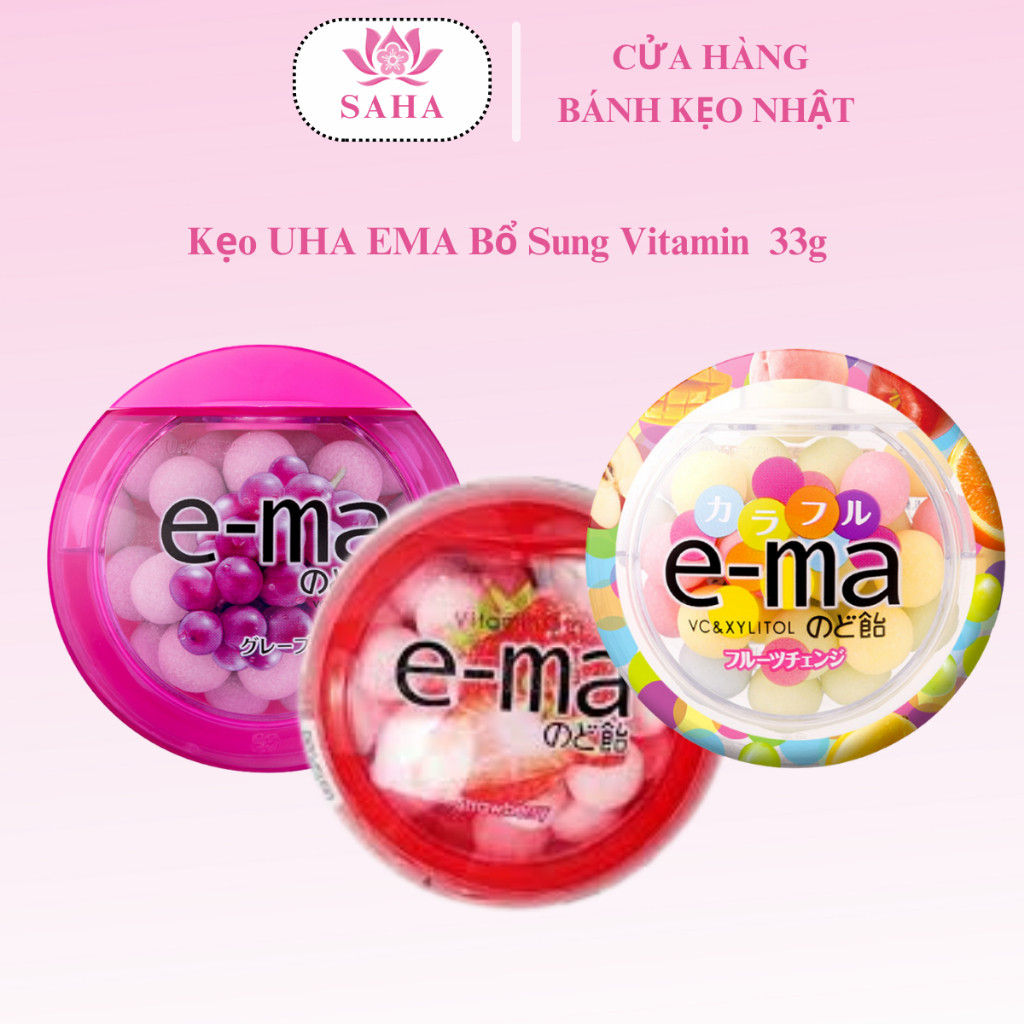 Uha EMA Vitamin Supplement Candy 33g Japan | Shopee Malaysia