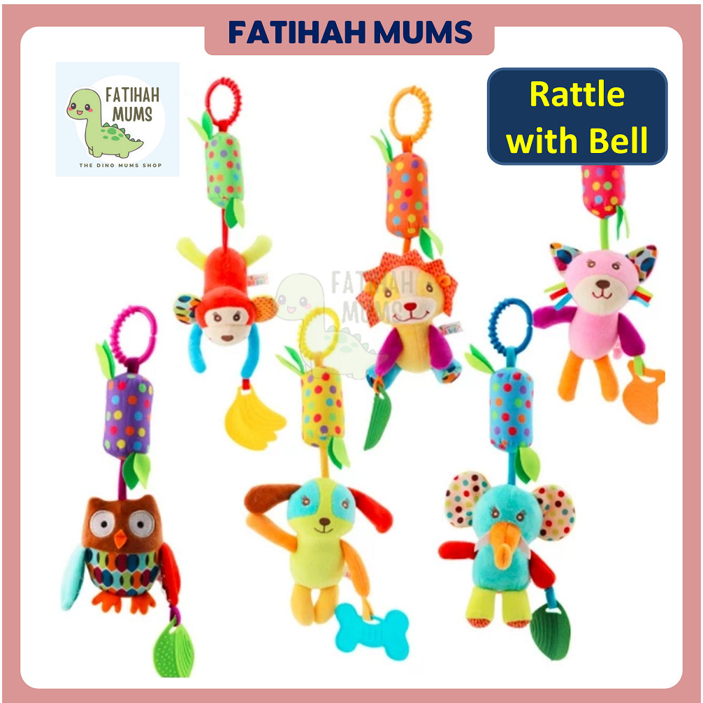Baby Crib Cot Pram Hanging Rattles Baby Car Stroller Toys Stuff Ringing ...